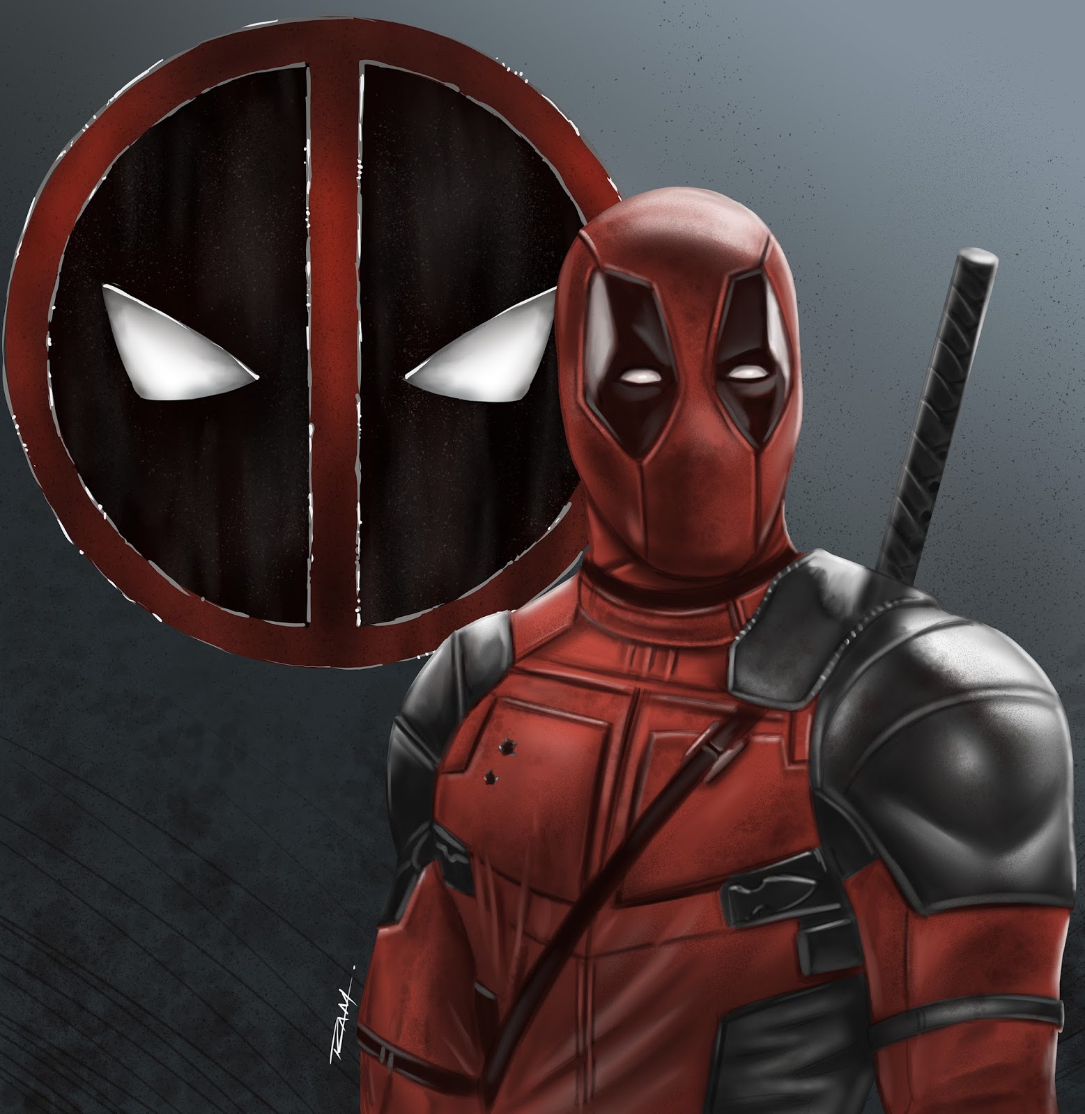 Ram Studios Comics: Deadpool Digital Painting by Robert Marzullo