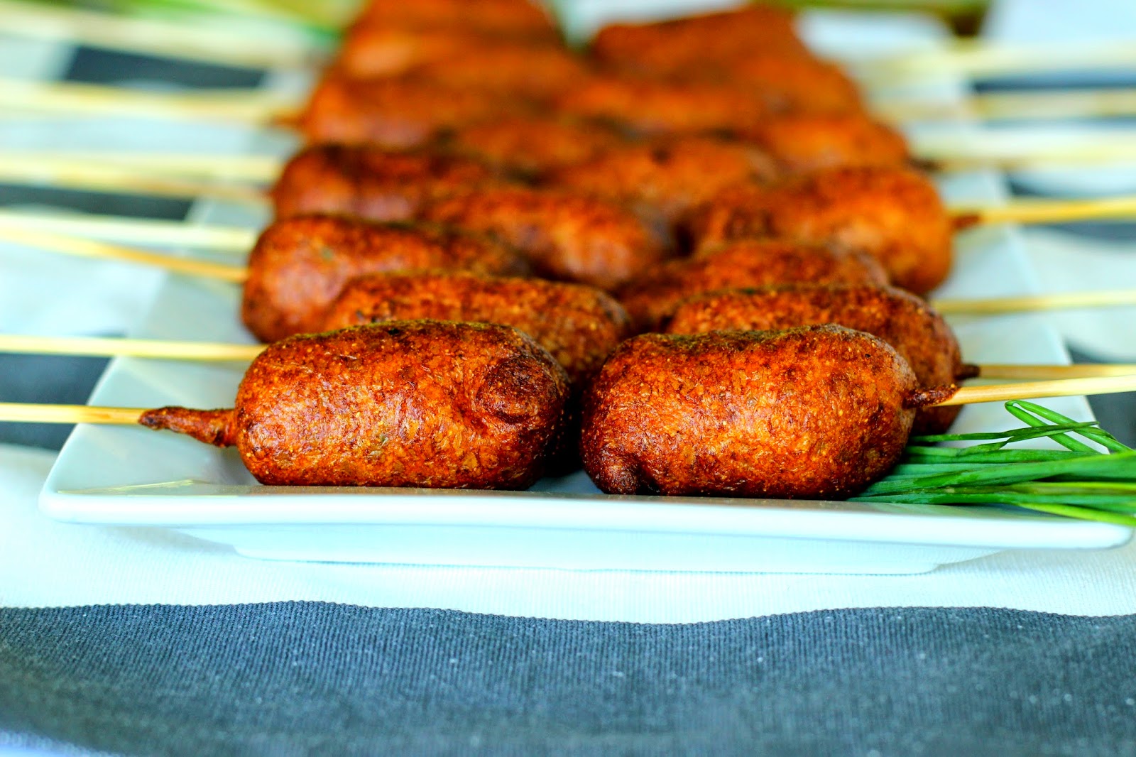 The Owl with the Goblet: Mini Corn Dogs