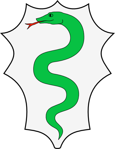 Dibujo HERÁLDICO: Serpientes
