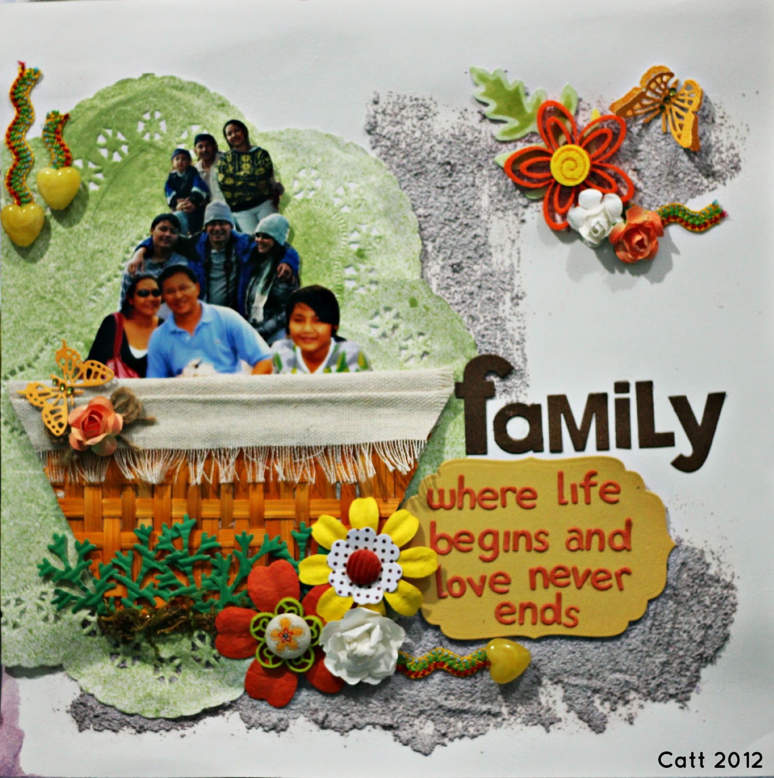 Do all things with LOVE: Filipino Scrapbookers Challenge #2