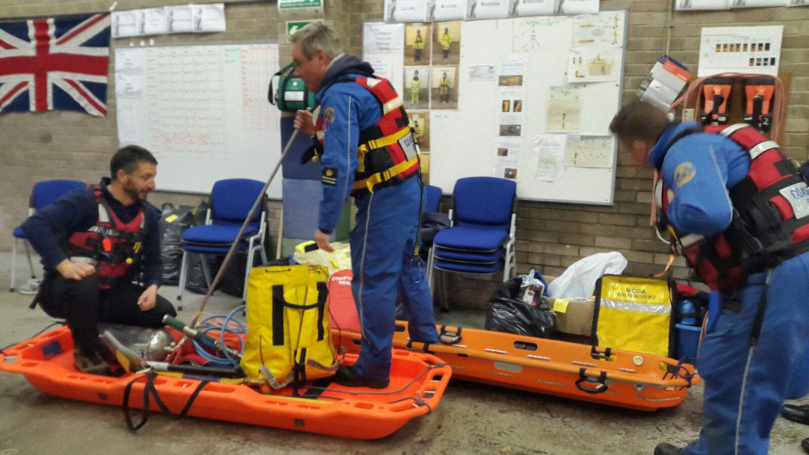 Swanage Coastguard Rescue Team : Muddy tales