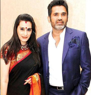 Suniel Shetty Family Wife Son Daughter Father Mother Marriage Photos ...