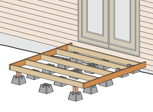 Joe's Deck Plans: How To Build a Rectangular Deck (FREE)