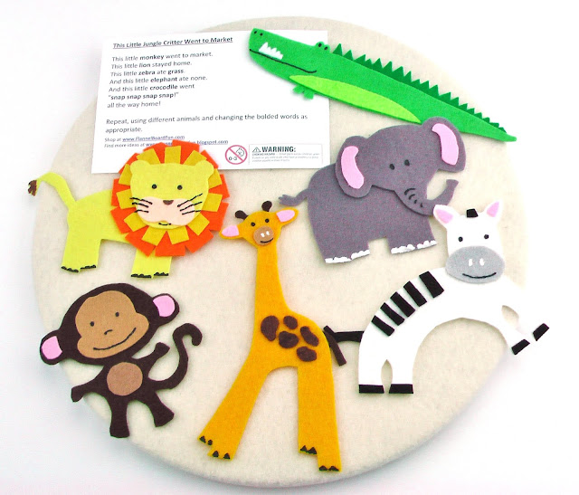 Flannel Board Fun: This Little Jungle Critter...