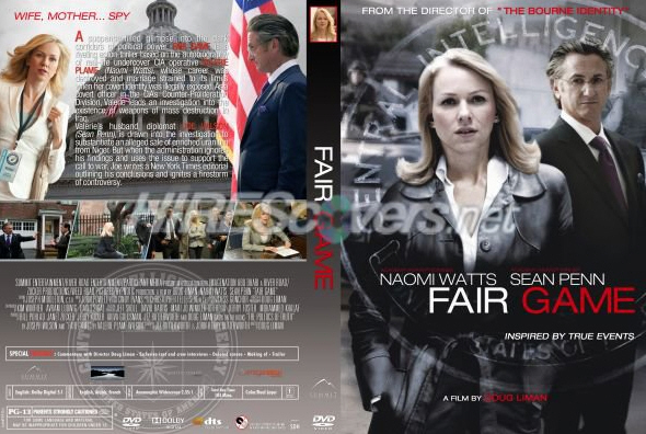NAOMI WATTS steandric BLOG: "Fair Game" dvd covers - released on Mar 29 ...