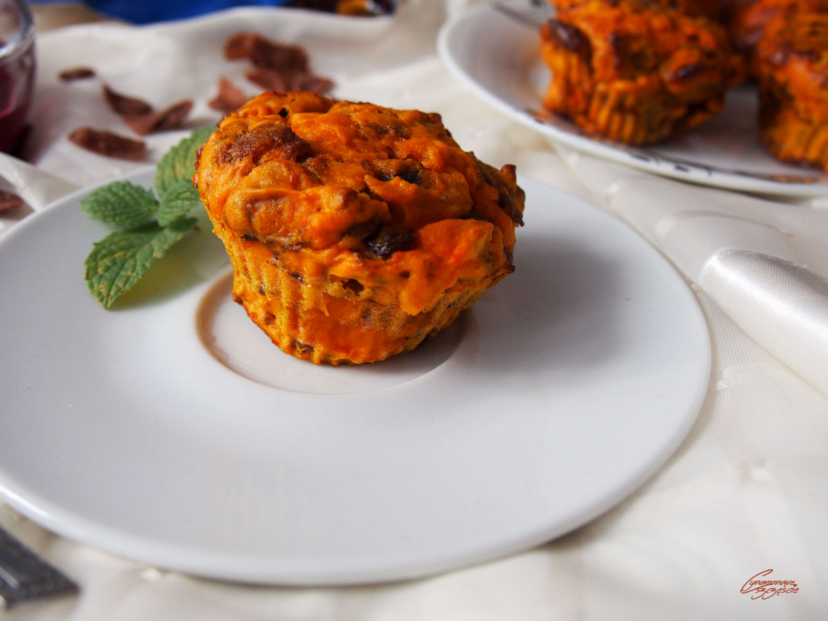 Cynamonowe szczescie: Dyniowe muffinki śniadaniowe