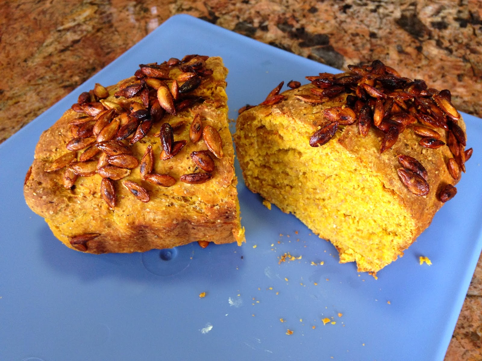 GiraZonneFlower (es): Pan de ayote con semillas