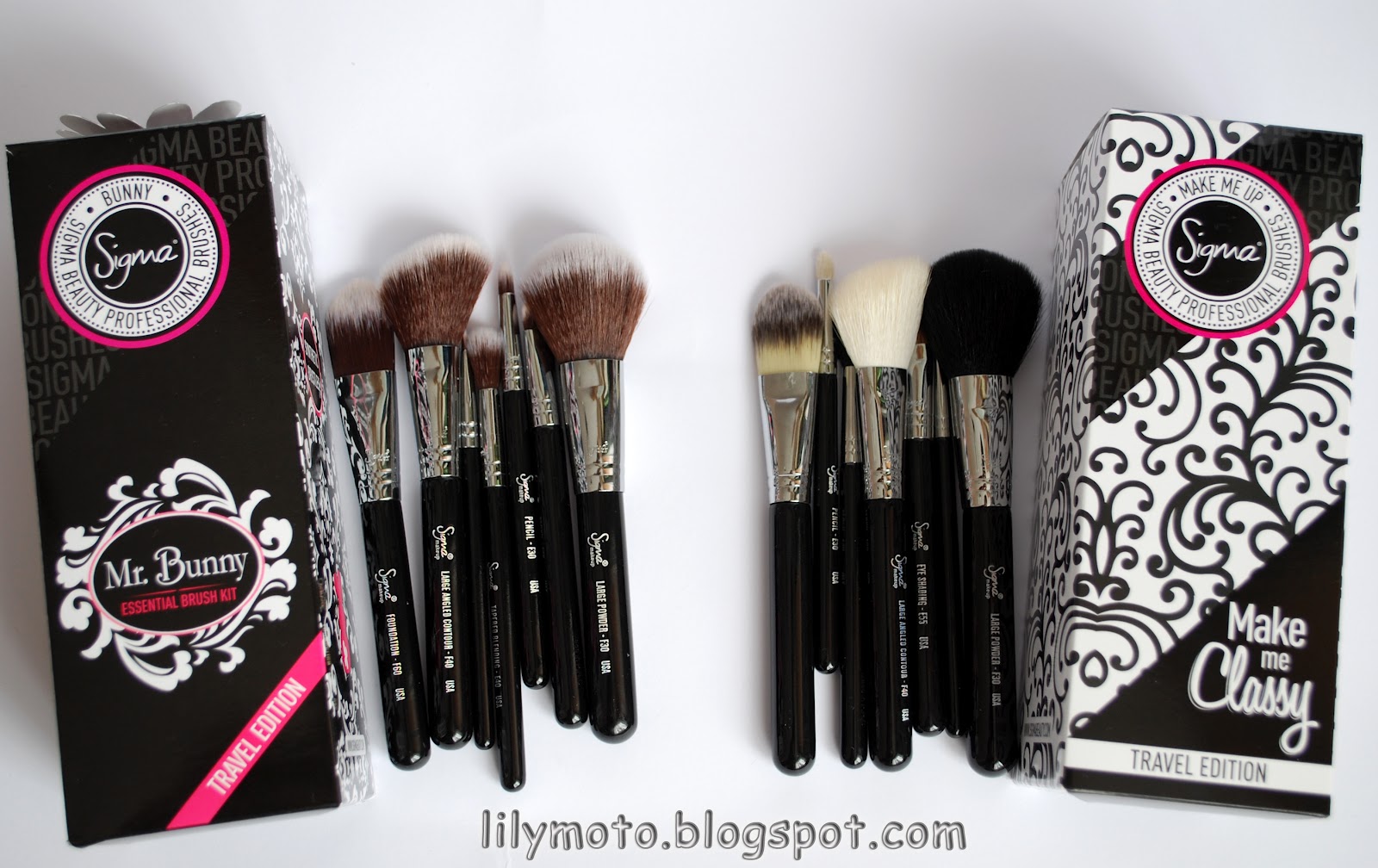 GLORYlook: Обзор дорожного набора Mr.Bunny от Sigma