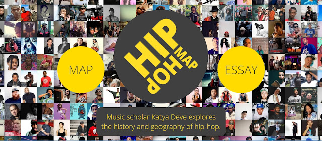 La Carte De La Géographie De Hip-Hop