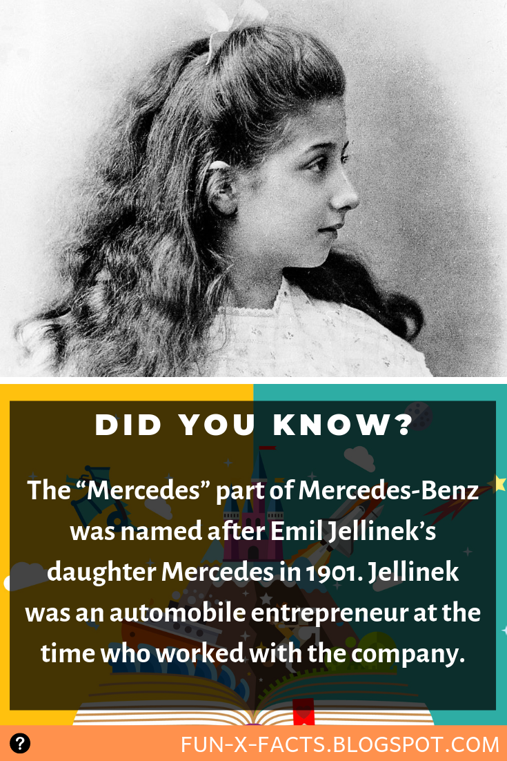 The “Mercedes” part of Mercedes-Benz was named after Emil Jellinek’s ...
