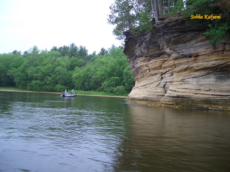 A Thrilling Army Duck Tour on The Dell River in Wisconsin Dells, U.S.A