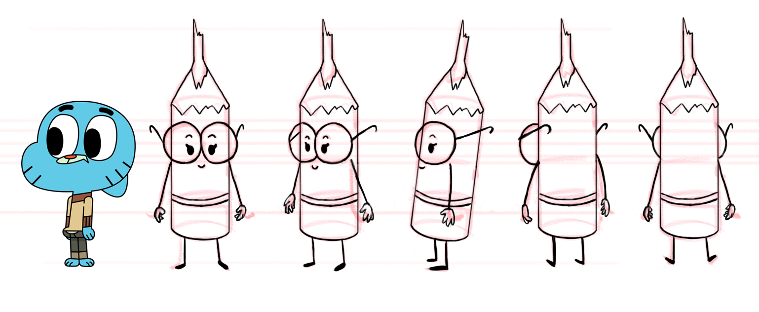 Eythan Taneyhill 487E Character Design: 2016 Gumball character design ...