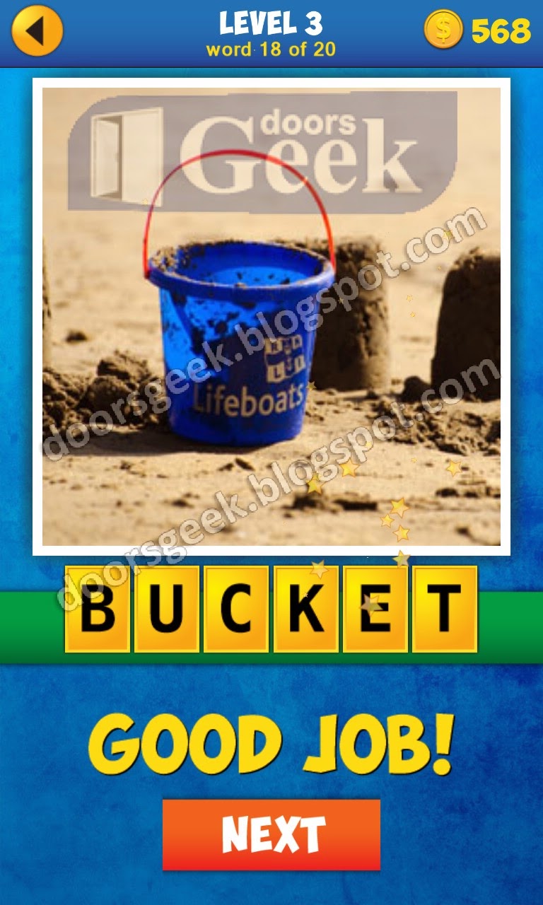 4 Little Squares [Level 3] Word 18 ~ Doors Geek