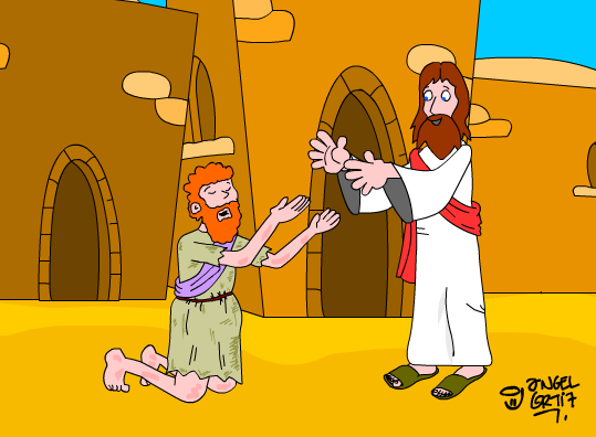 Educación religiosa: Curación del ciego de nacimiento