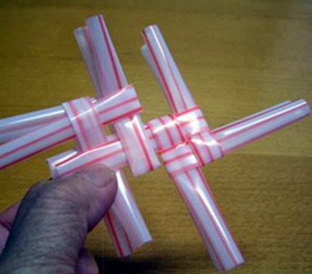 DIY Woven Straw Storage Baskets - The Idea King