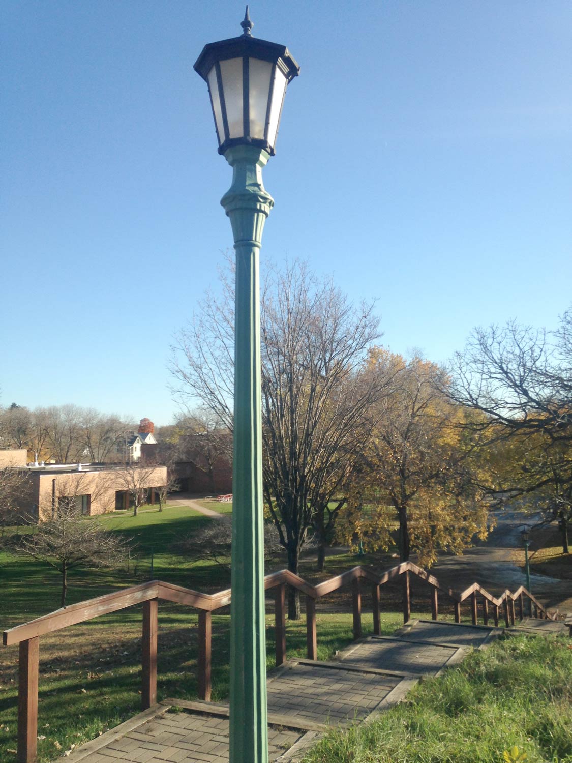 twin city sidewalks: Twin City Lamp Posts #7