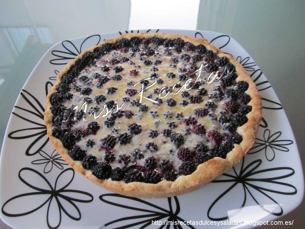 Mis recetas dulces y saladas: Pastel de moras