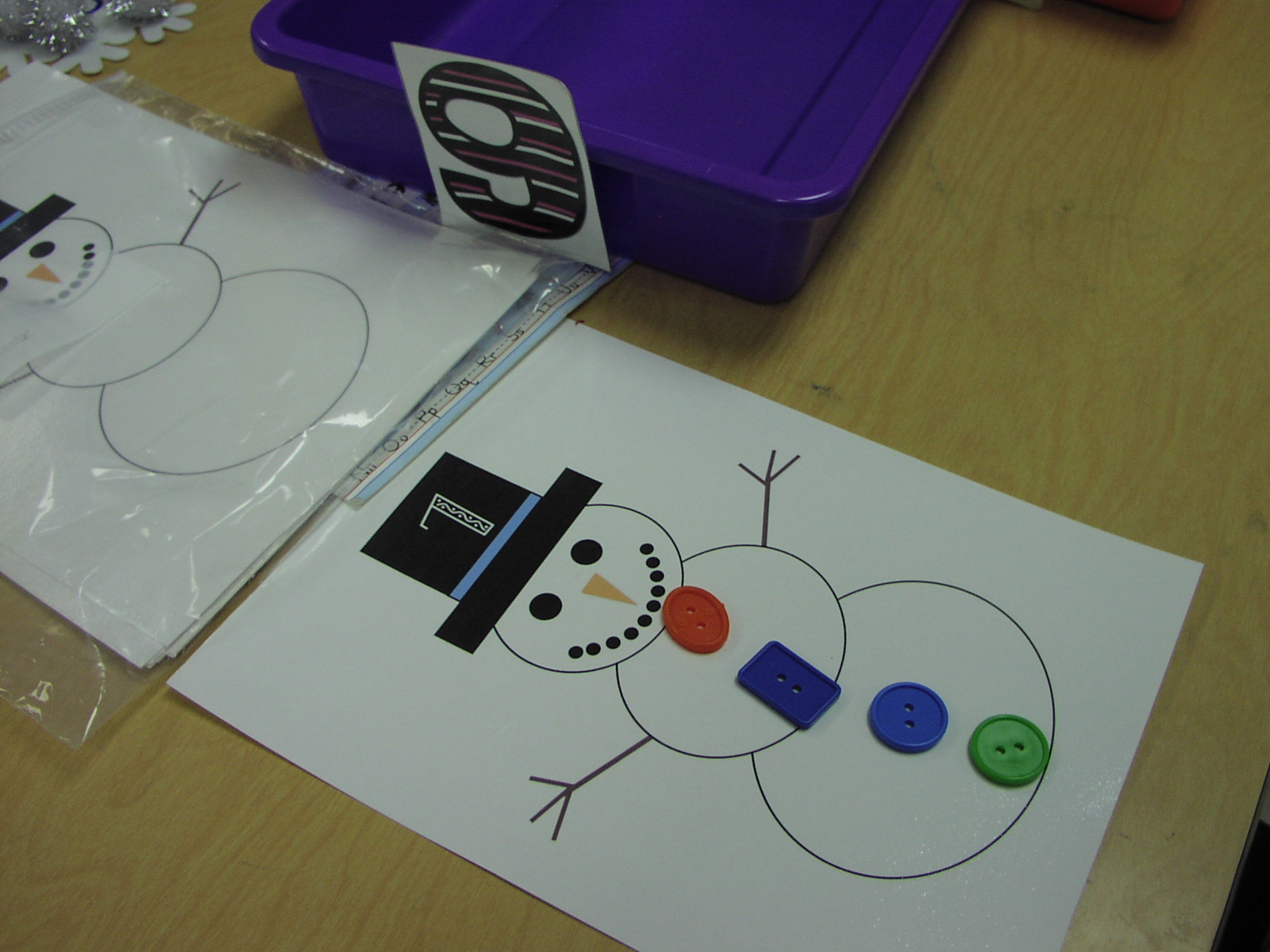 Keen On Kindergarten: More January Math Stations