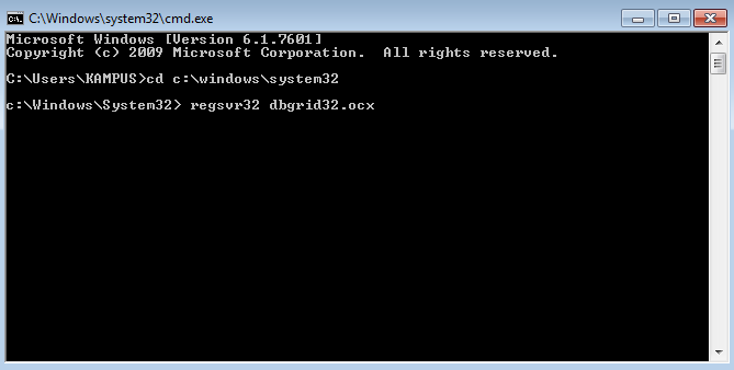 Solusi DbGrid ( Data Bound Grid Control ) tidak bisa di gunakan di Vb 6 ... Solusi DbGrid ( Data Bound Grid Control ) tidak bisa di gunakan di Vb 6 ...