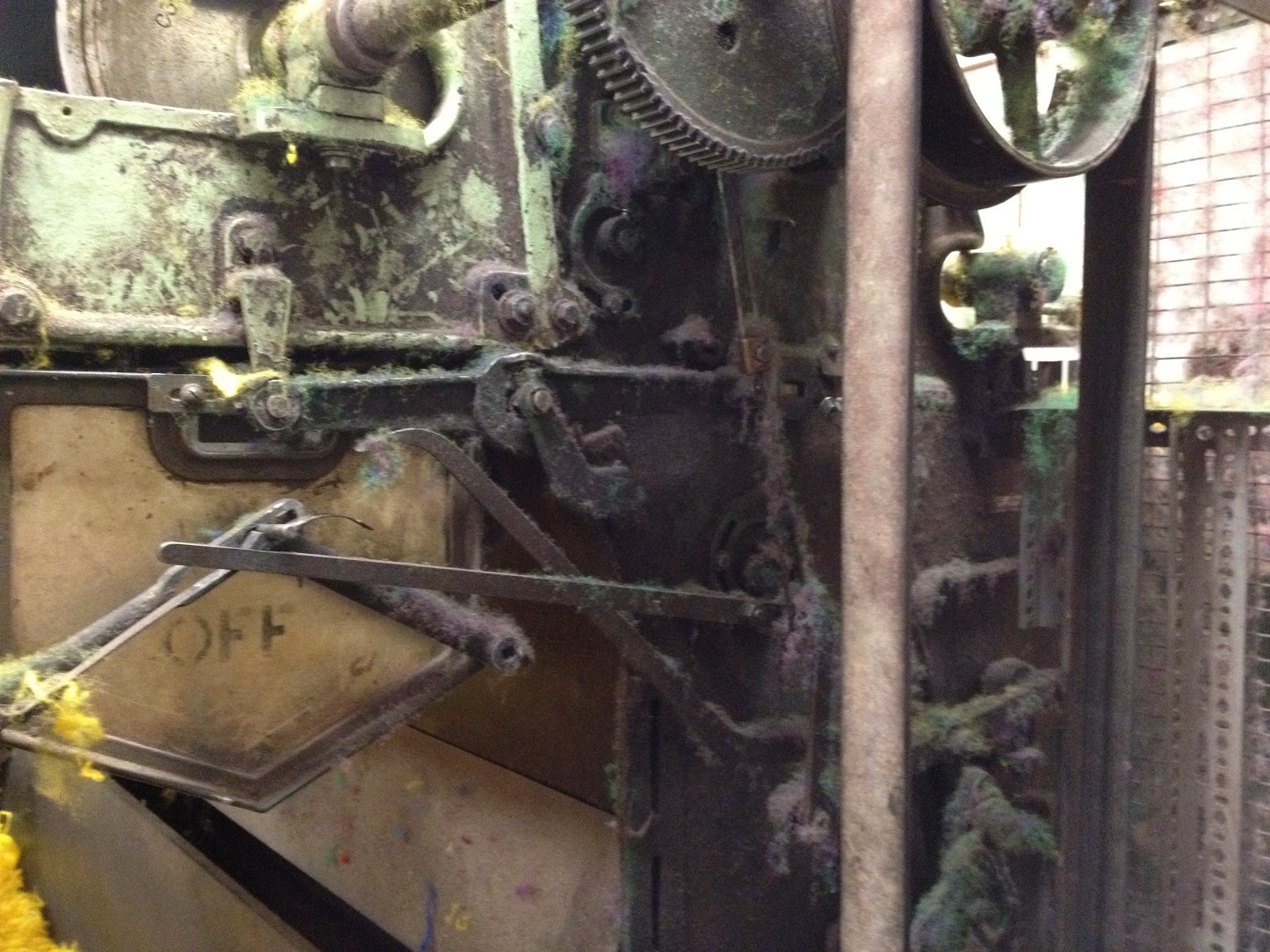 knitsarina: A visit to a spinning mill