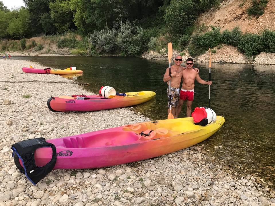 Grégory Capra: Canoë de Collias au Pont du Gard