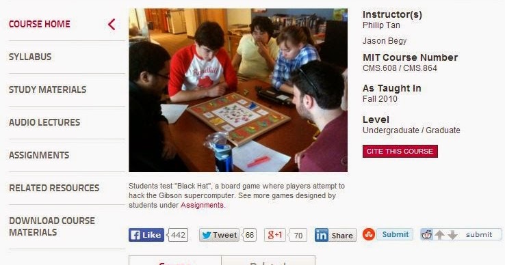 MF WARS: MIT Game Design Course