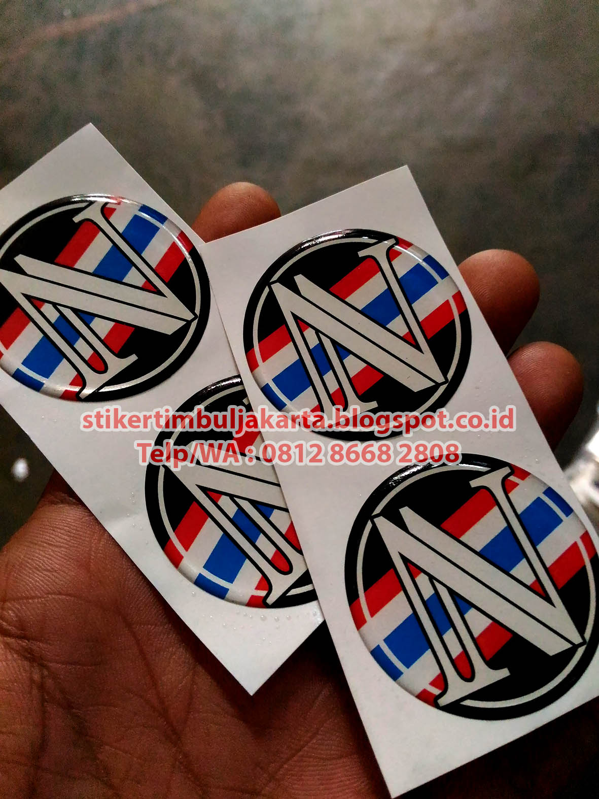 Stiker Timbul Resin Lentur: 081286682808 hasil Produksi Dome Stiker ...