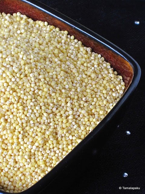 Vegan Millet Pudding ~ Tamalapaku