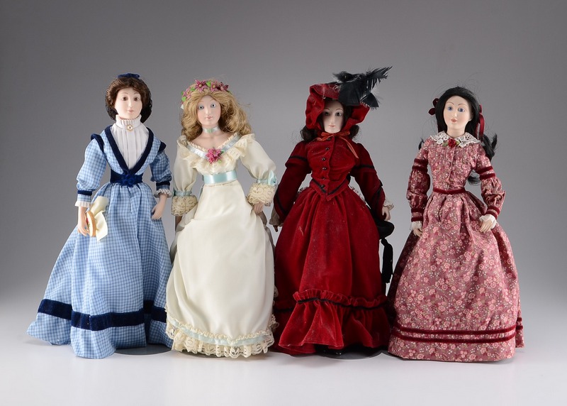 Franklin Dolls and Catalogues: Franklin mint Little Women 1984 to1988