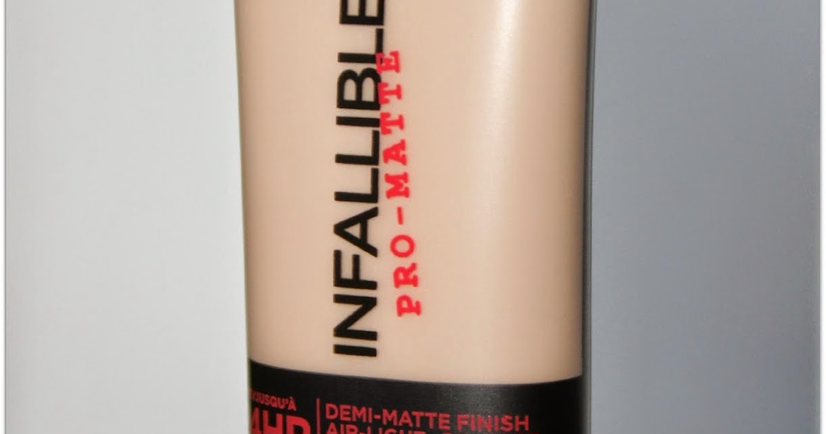 Review: L'Oreal Infallible Pro-Matte Foundation