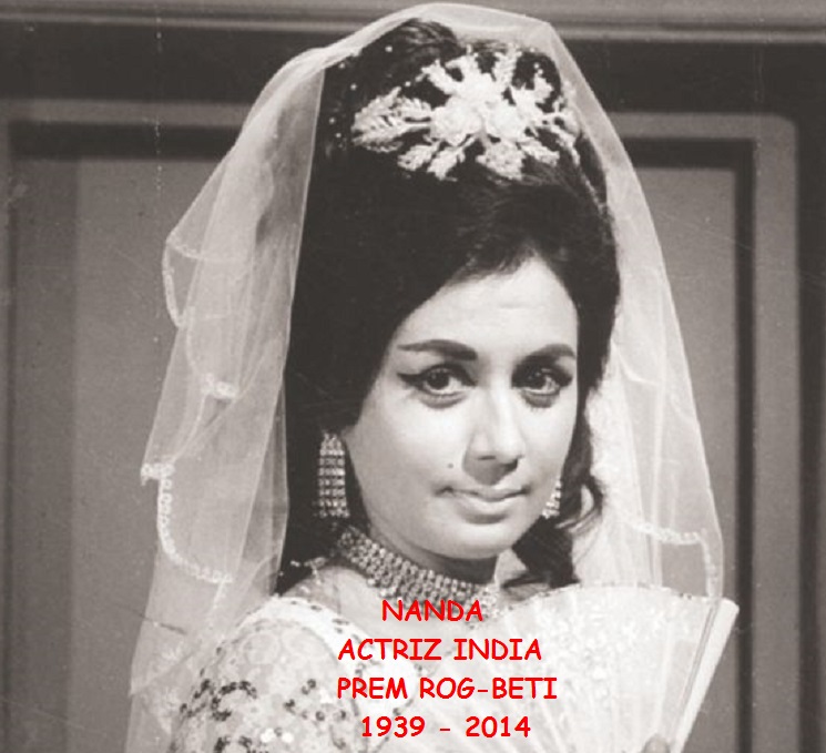 EFEMÉRIDES Y NOTICIAS DEL CINE Y LA TELEVISIÓN: NANDA, ACTRIZ INDIA ...