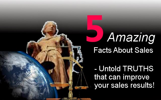 How to be a good SalesPerson?: 5 Amazing Facts About Sales - Untold ...