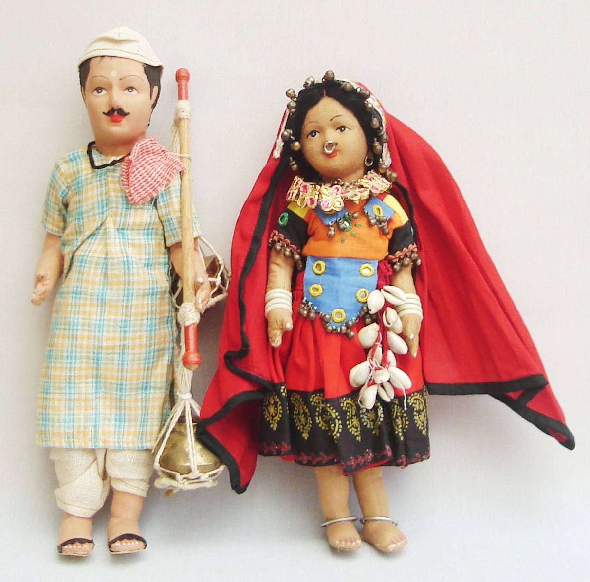 World Costume Dolls: INDIA, ISRAEL, MALAWI AND DENMARK DOLLS
