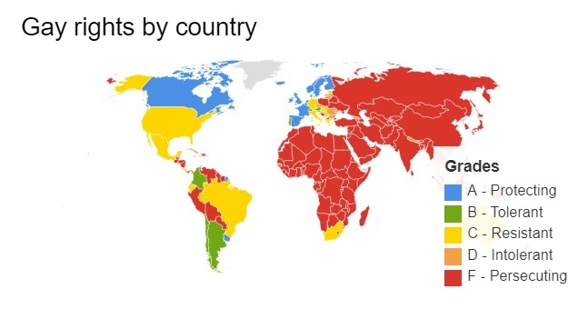 Stonewall Gazette: Global LGBTQ Rights Score an 'F'