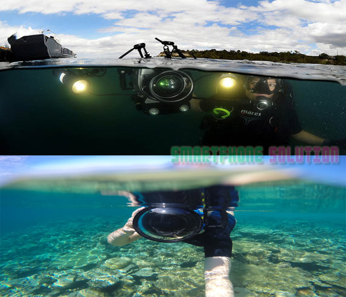 Cara Foto Dalam Air Dengan Action Cam | Split Underwater Photography ...