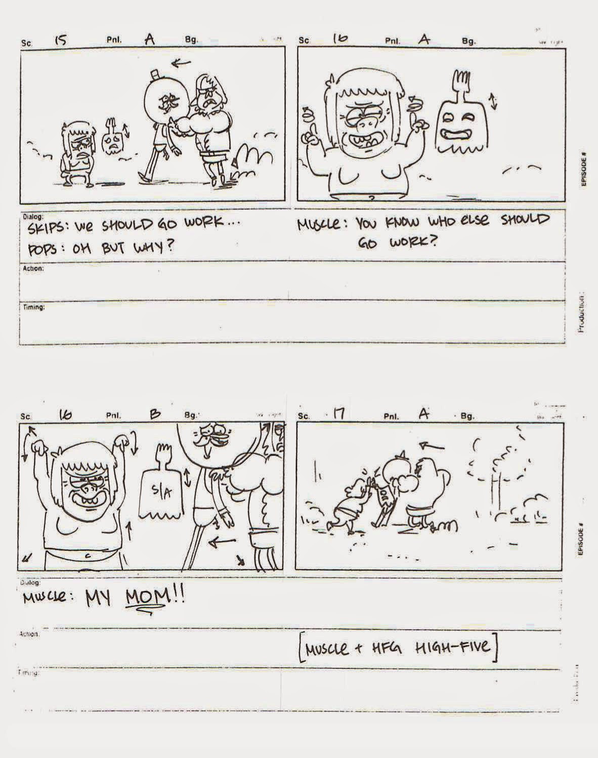 Andrew Han's Portfolio: Storyboard Tests