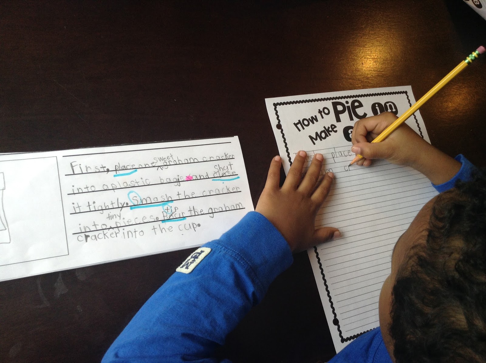 TeacherMomPlus3: Procedural Writing: Pie In A Cup