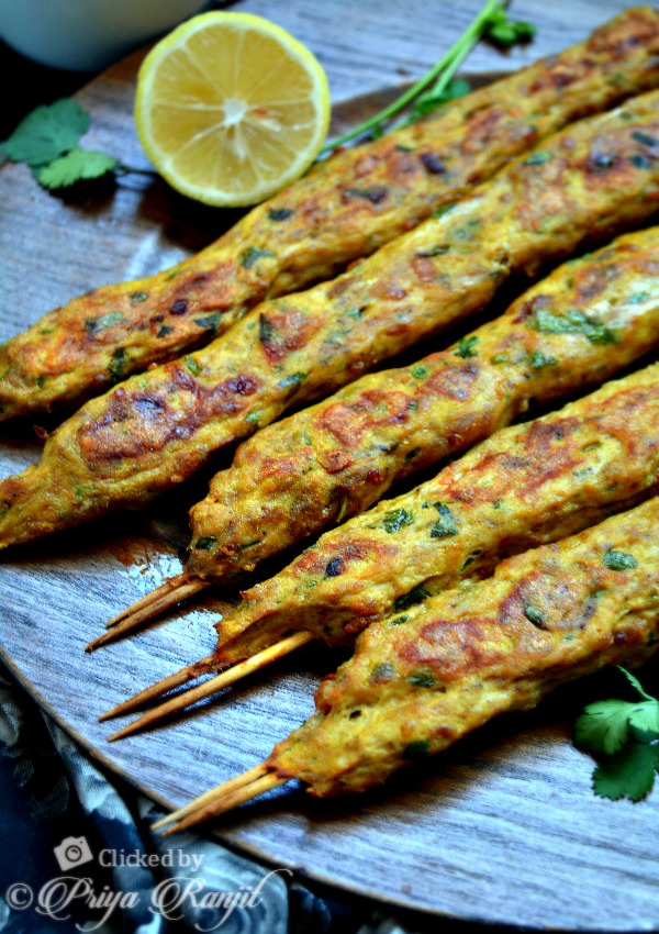 Cook like Priya: Chicken Seekh Kabab | Minced Chicken Recipe | Chicken ...