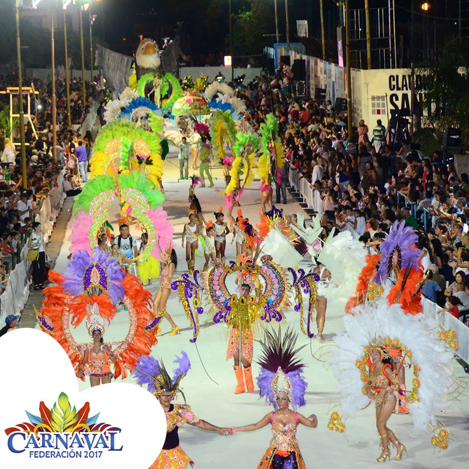 Carnaval de Federación, Entre Ríos - Region Litoral