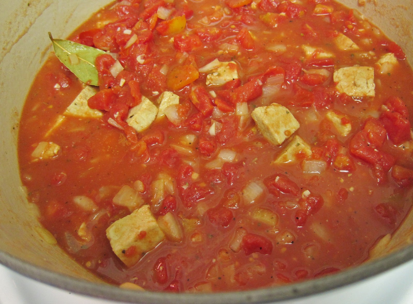The Vegan Chronicle: Chicken, Artichoke, and Tomato Ragout