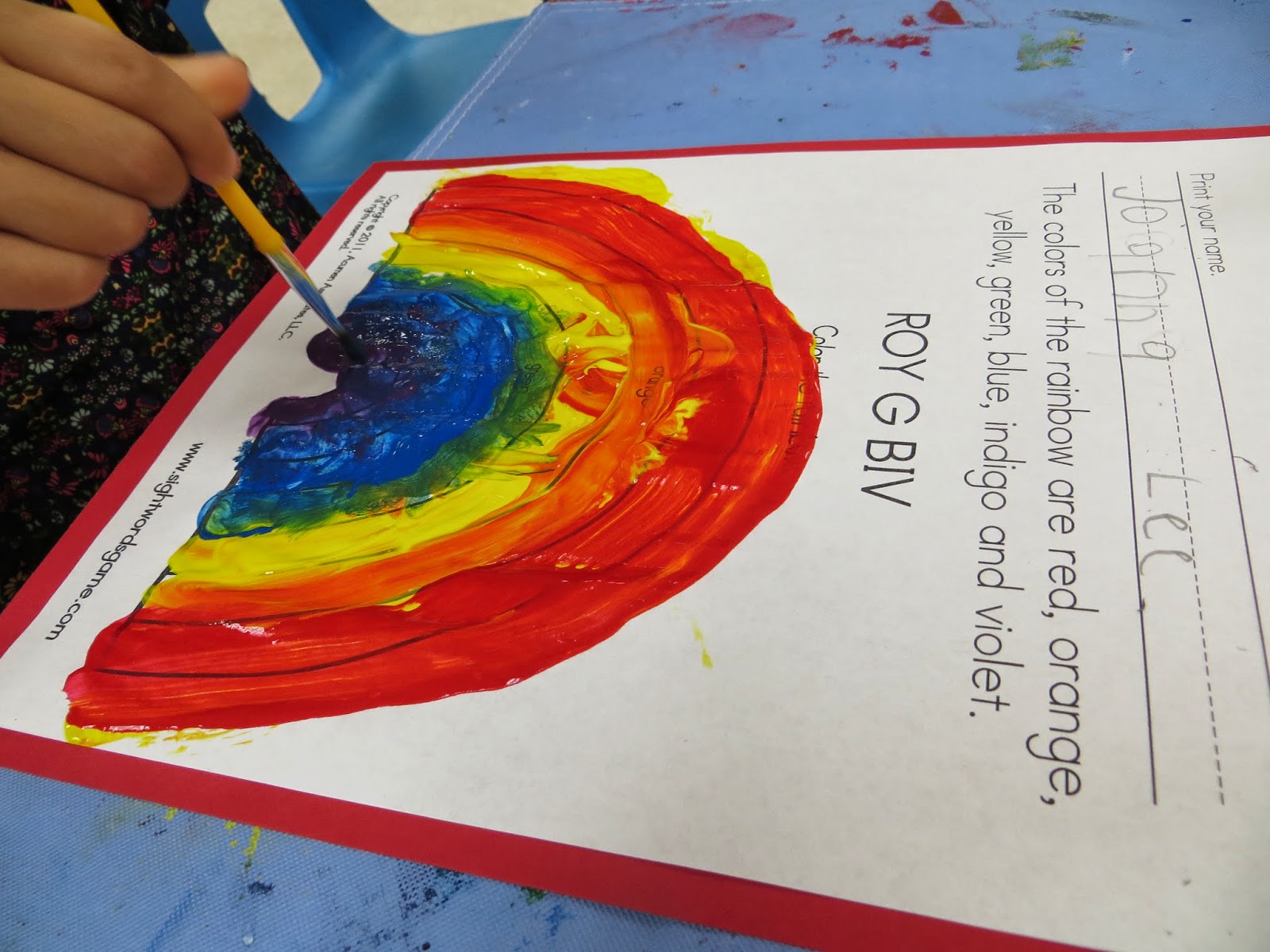 Preschool For Rookies: St. Patrick's Day: Rainbows