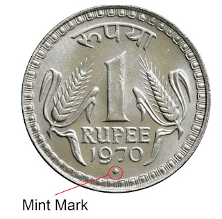 Indian coins value: How to identify the mint..?