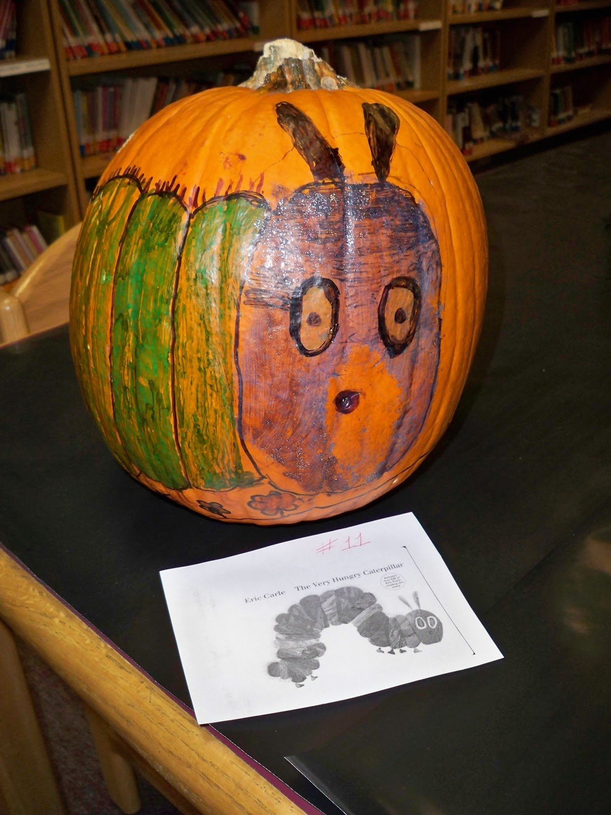 HCES Library: Pumpkin Character Contest