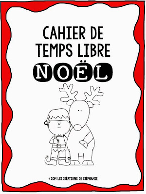 Les créations de Stéphanie: Cahier de temps libre de Noël