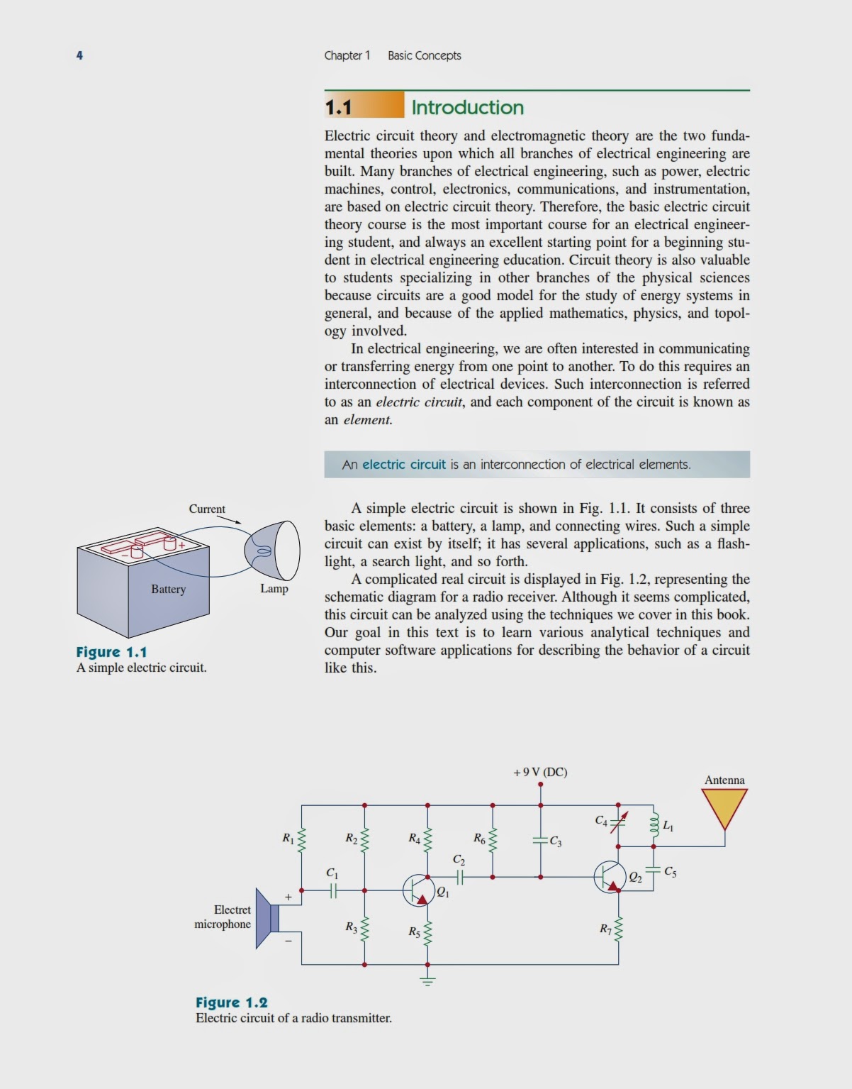 Hyperphysics ajc: Alexander - electric circuits - chap 01