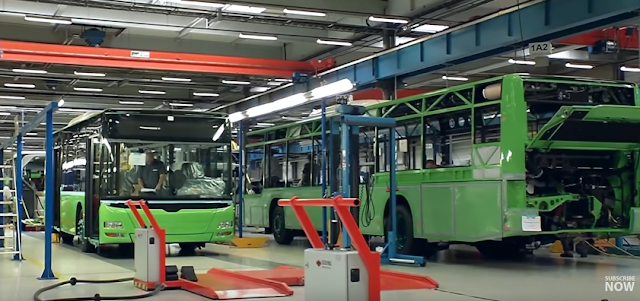 Curiosidad, como MAN fabrica sus buses?