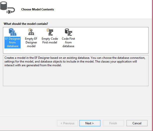 Yazılımsal Deneyimler...: Db first