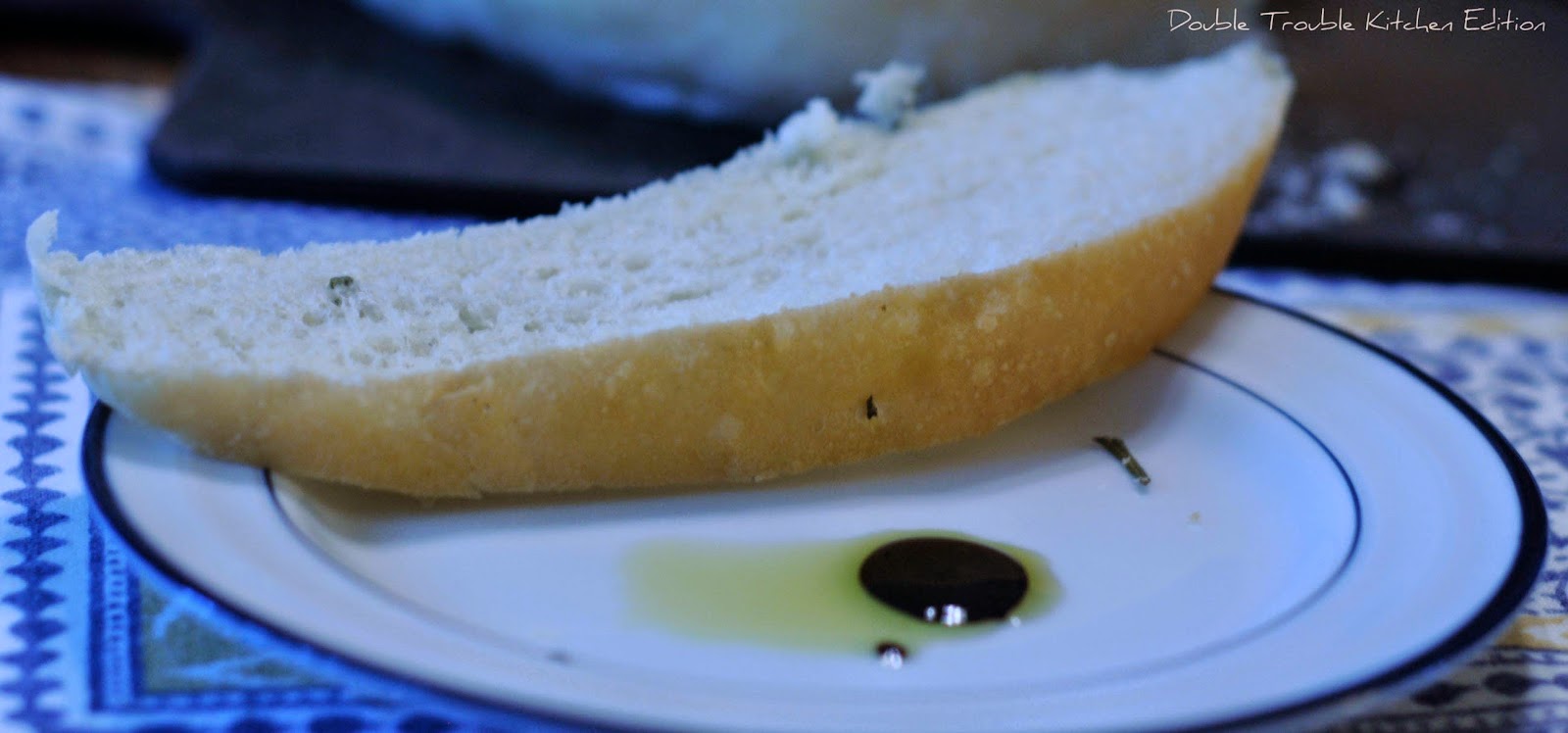 Double Trouble Kitchen Edition: Rosemary Bread