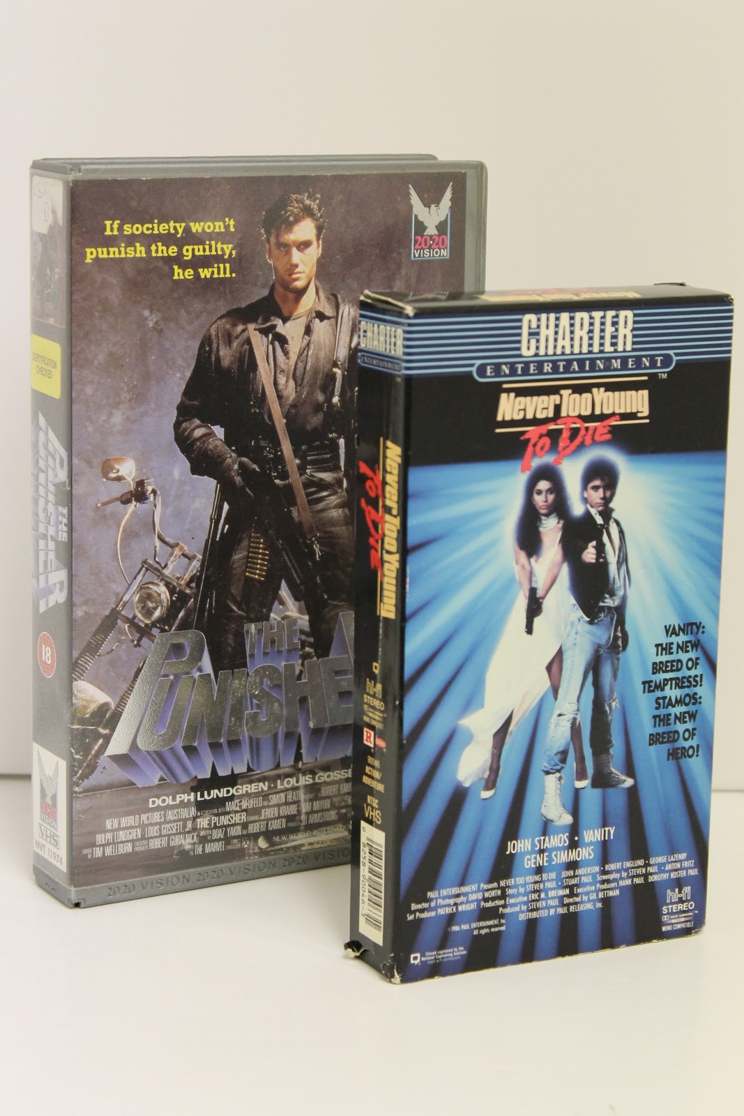 robotGEEK'S Cult Cinema: VHS Cover Of The Day - The Punisher (1989)