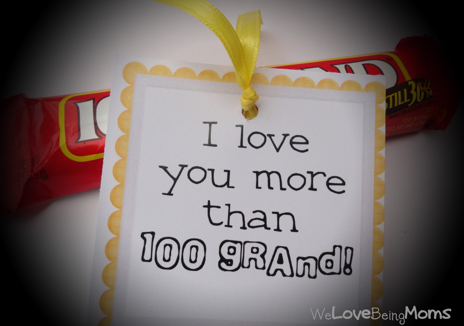 Candy Bar Love Notes For Him